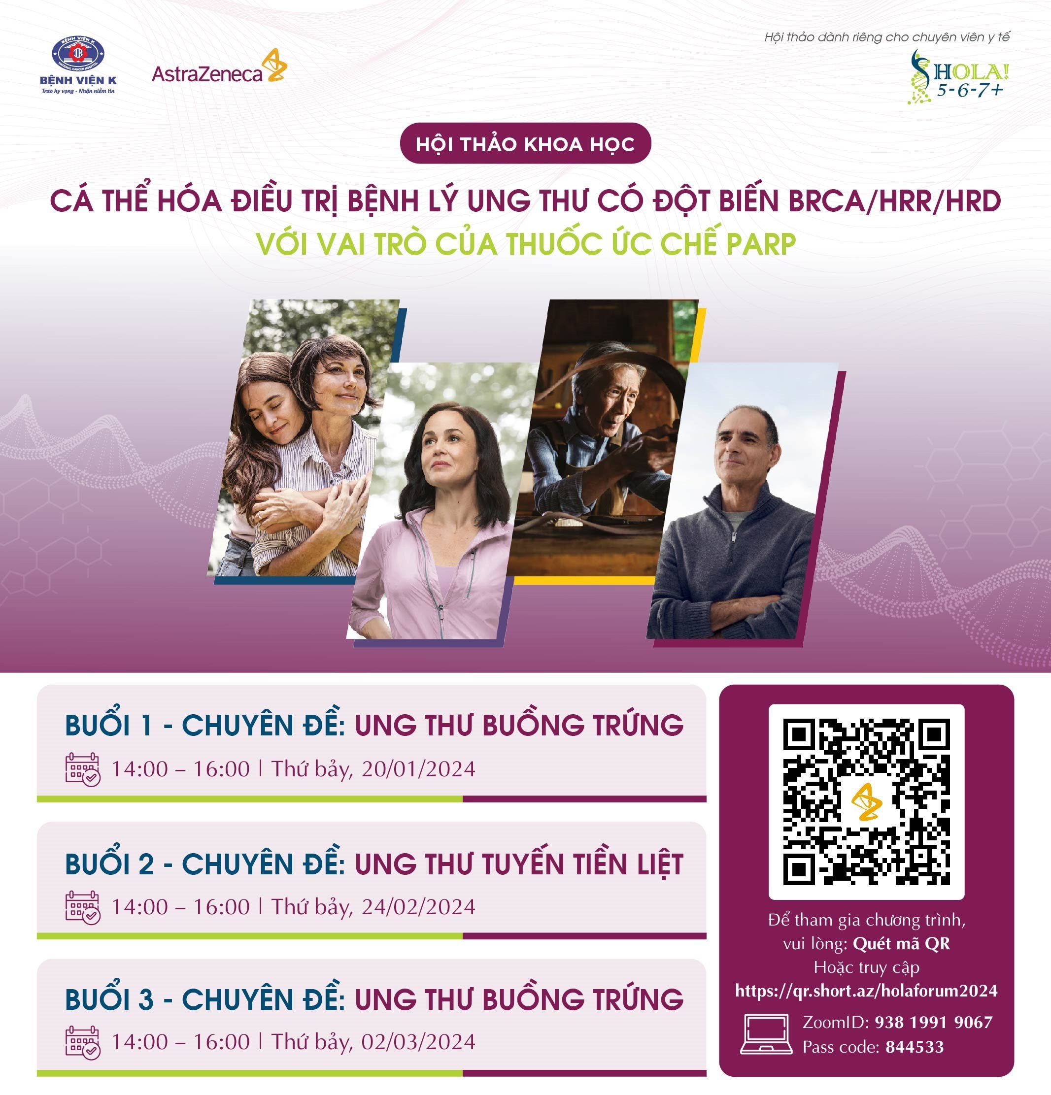 CÁ THỂ HÓA ĐIỀU TRỊ BỆNH LÝ UNG THƯ CÓ ĐỘT BIẾN BRCA/HRR/HRD VỚI VAI TRÒ CỦA THUỐC ỨC CHẾ PARP